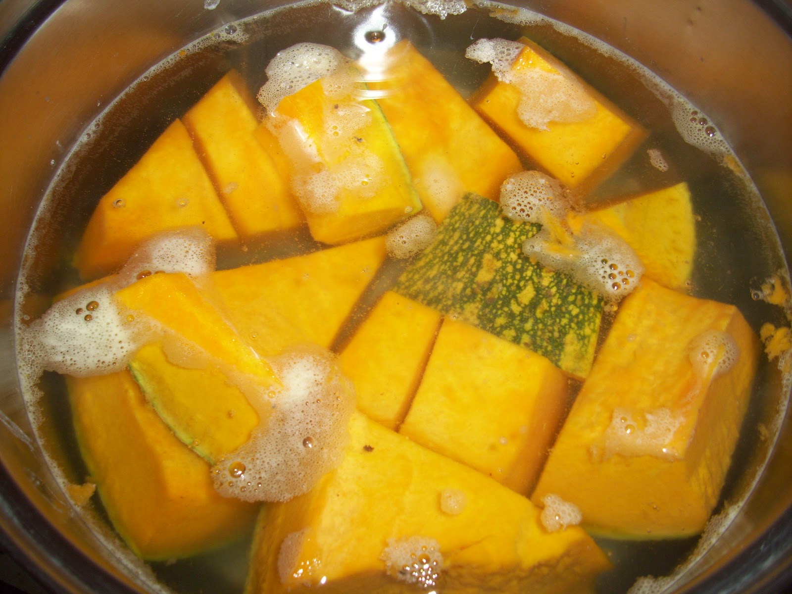 Cocina casera República Dominicana: Puré de auyama con mantequilla de ...