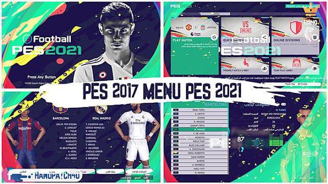 [ PES 2017 ] Graphics Menu Mod PES 2021 Download & Install on PC