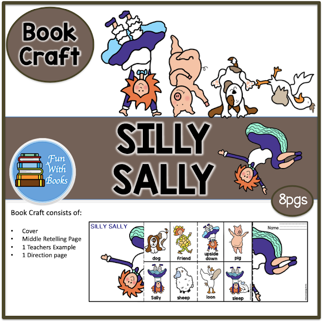 SILLY SALLY BOOK CRAFT ~ Book Units by Lynn
