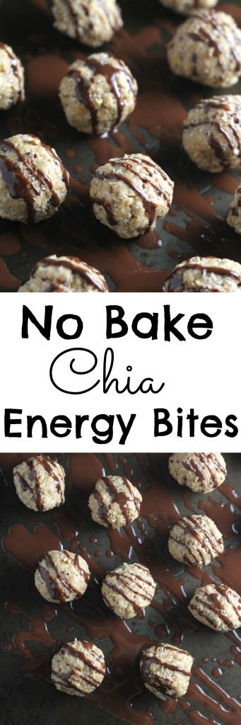 No Bake Chia Energy Bites - Fish Food