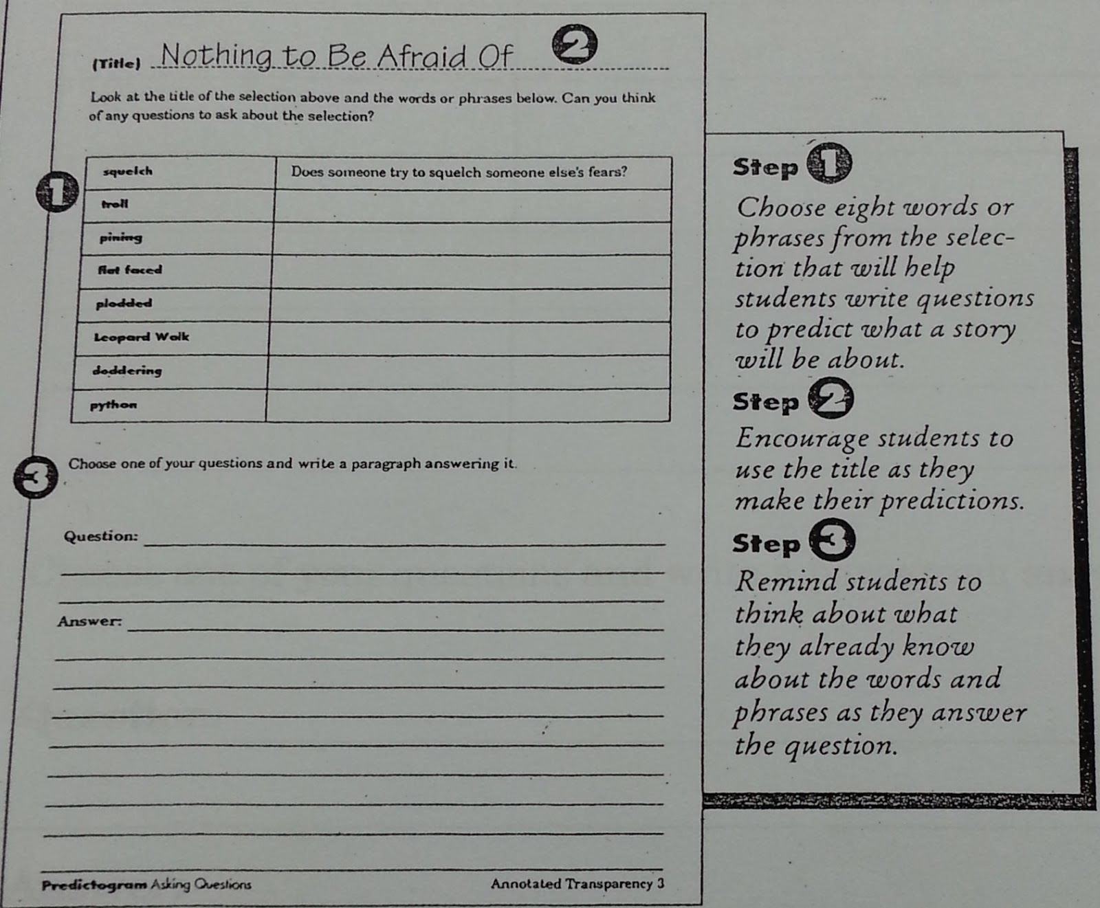 Reading Skills & Strategies
