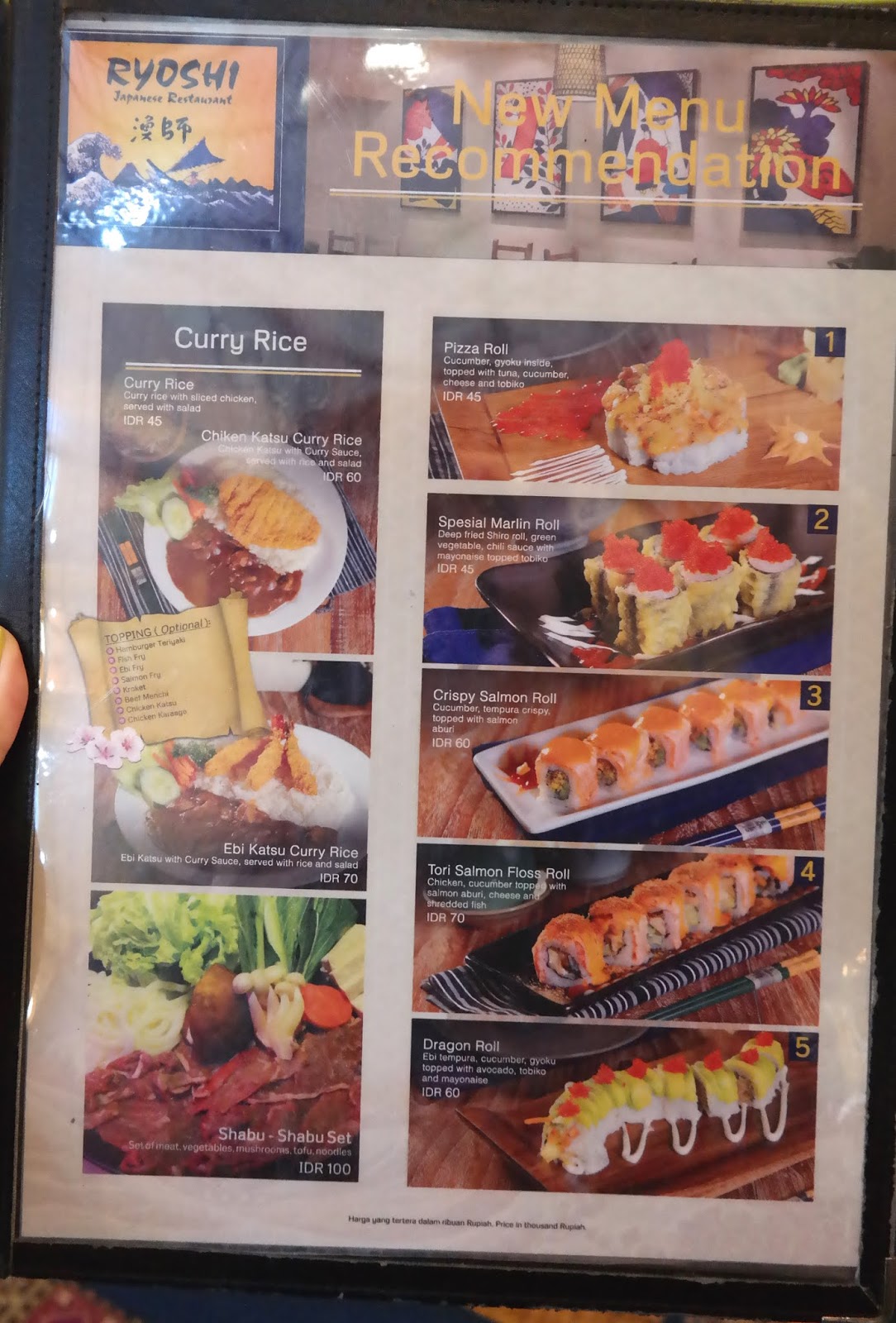 Culinary : Ryoshi Mall Bali Galeria Review (SPONSORED) - Pink and Undecided