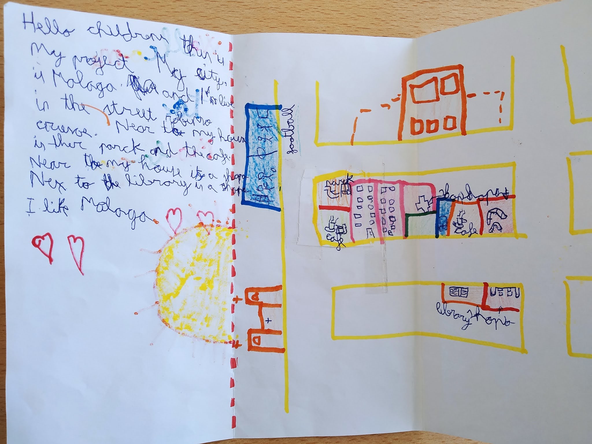 THE ENGLISH CLASS BLOG.: MY TOWN PROJECT
