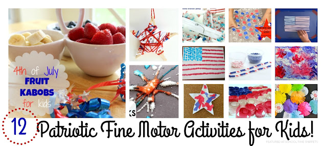 4th of July Fine Motor Skills Activities for Preschoolers | School Time ...