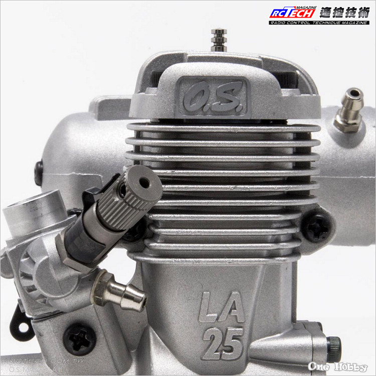 遙控技術雜誌｜RC TECH magazine: O.S. MAX-25LA II…高信賴，並且更容易使用。