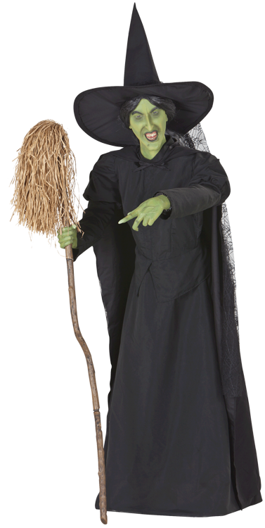 Curiozity Corner: Gemmy Wizard of Oz Airblown Inflatable Wicked Witch ...