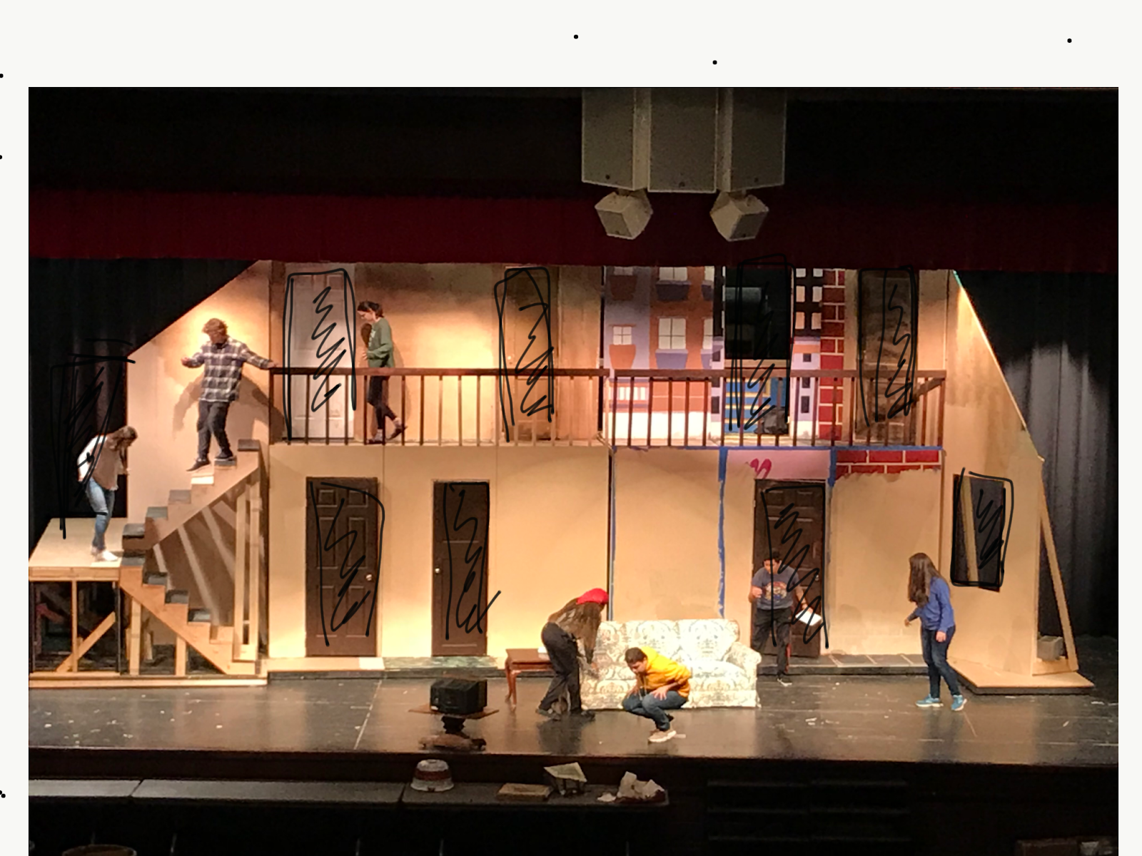 Pat's Addition: Noises Off Set