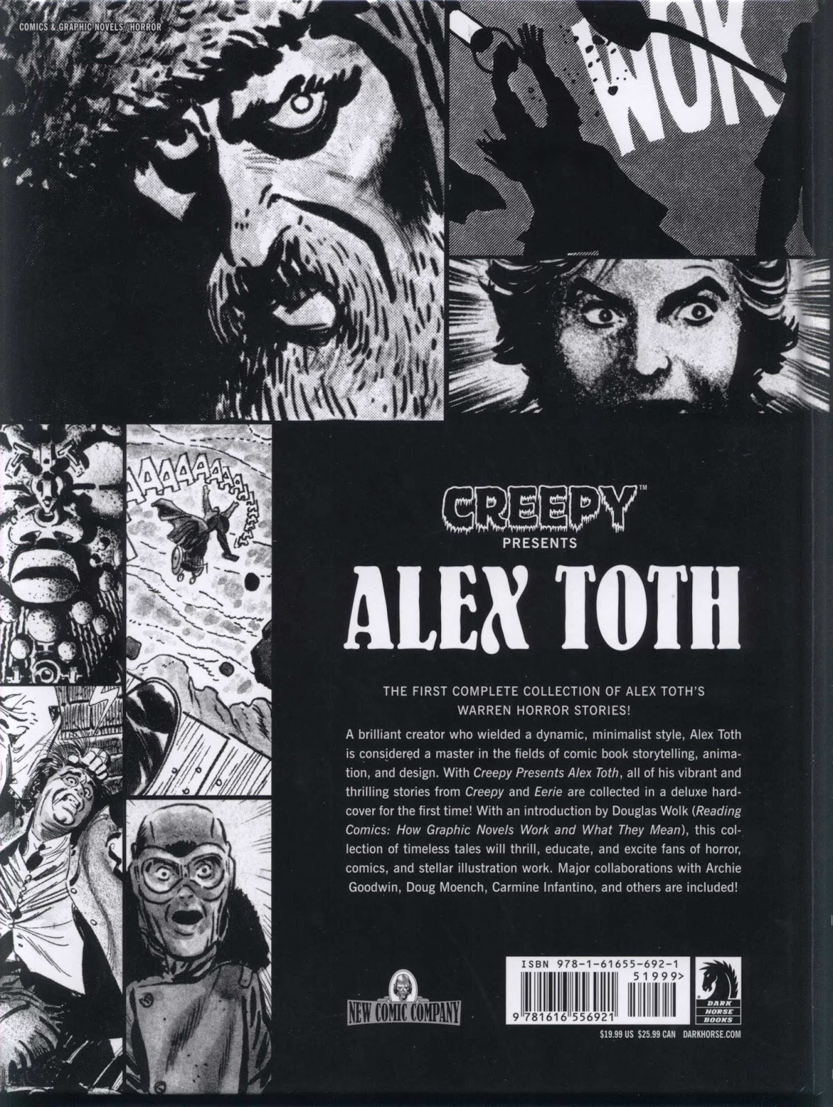 Portrait of the Artist: REVIEW: Creepy Presents Alex Toth