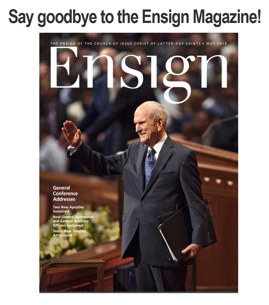 BARE RECORD OF TRUTH: DISCONTINUED: Ensign Magazine. The LDS Church ...