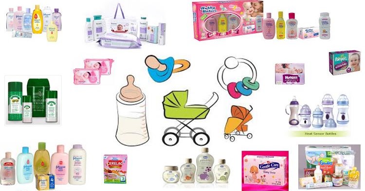 The colourful baby: Baby items that start with a