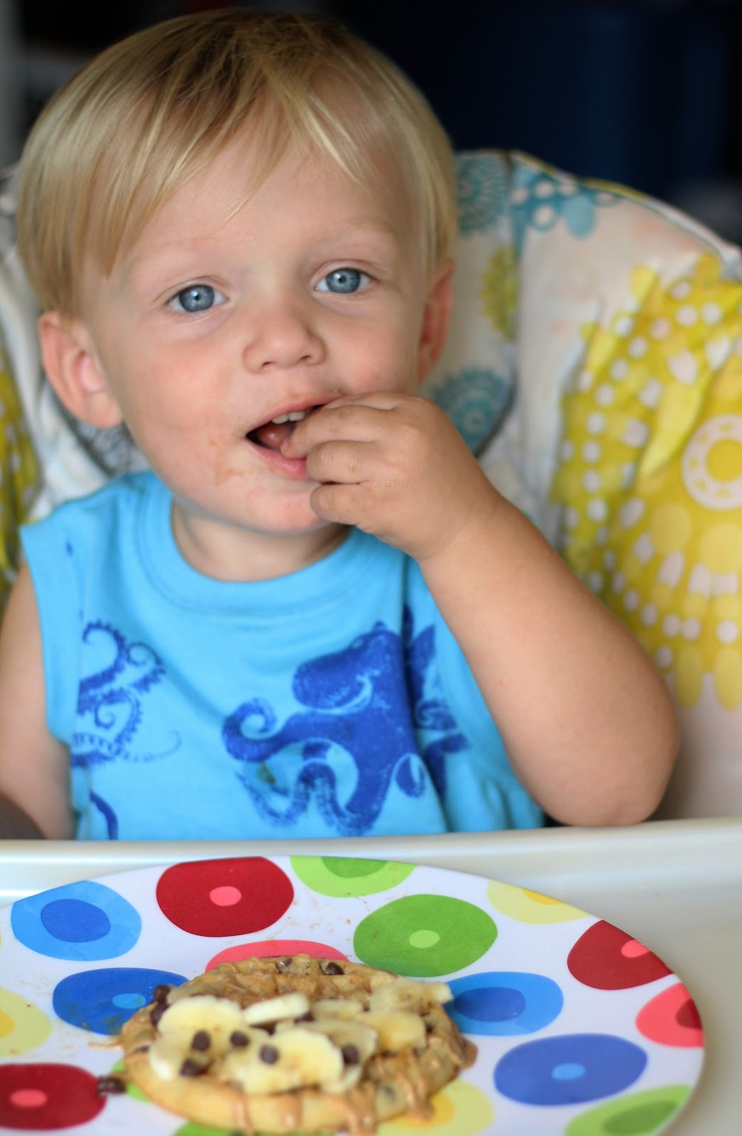 Toddler Eats: Chunky Monkey Waffles | Tuesdays with Jacob