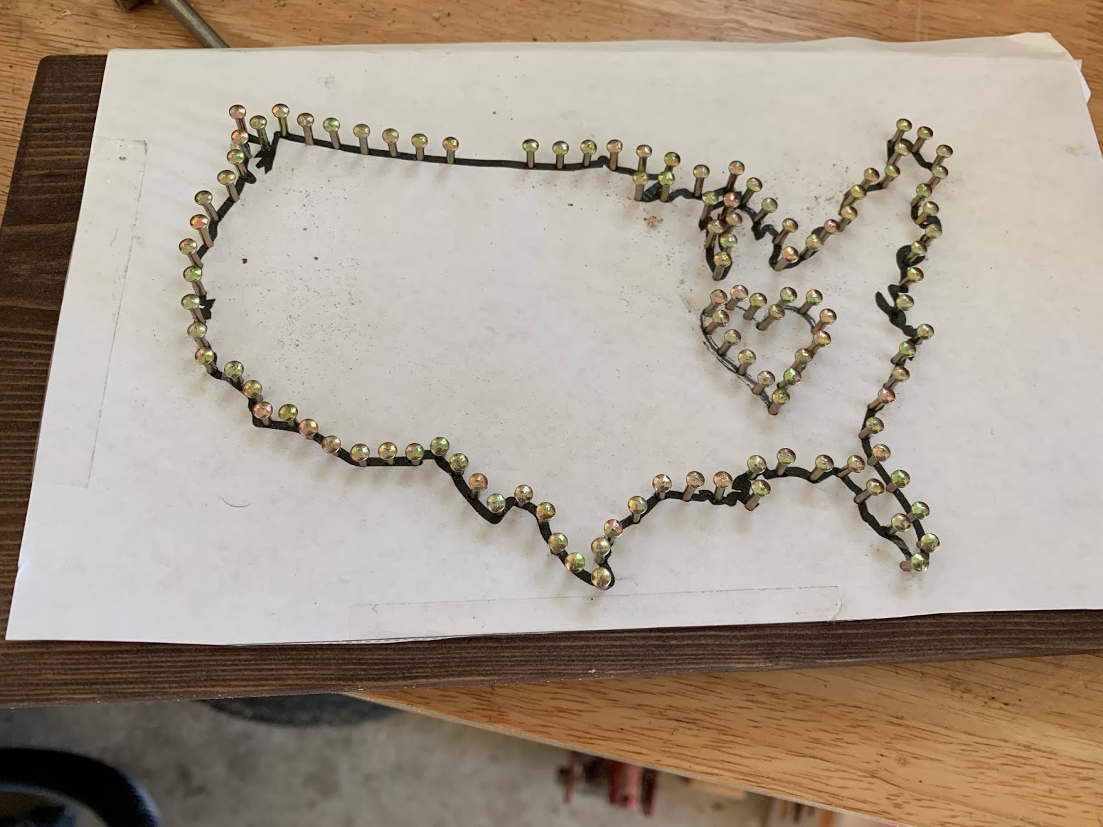 What I Live For: Patriotic String Art
