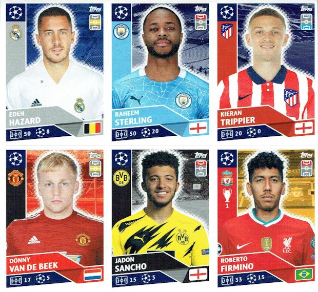 Football Cartophilic Info Exchange: Topps - UEFA Champions League Official Sticker Collection ...