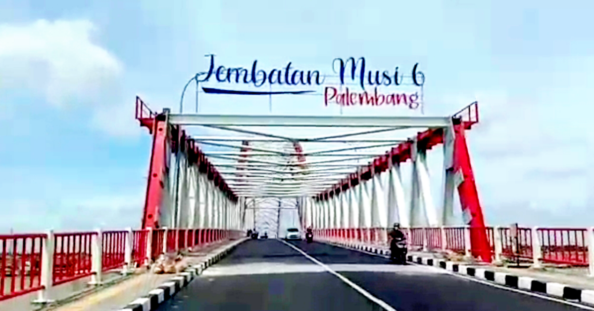 Jembatan Musi 6 Palembang Resmi Beroperasi - idrora