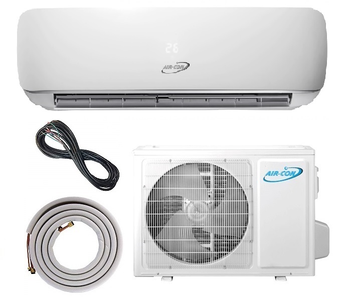 All New Mini Split Ductless HeatPump Systems: Single-Zone 9000 Btu 3/4 ...