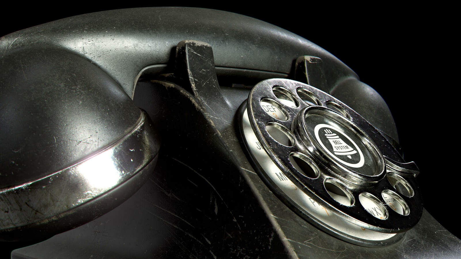Old Phone by Keisuke Kimura | Redshift Render Blog