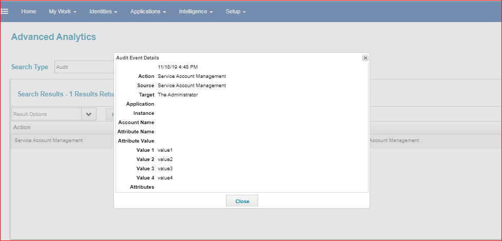 SAILPOINT IDENTITY IQ: Sailpoint IIQ Audit WorkFlow using OOTB Audit Method