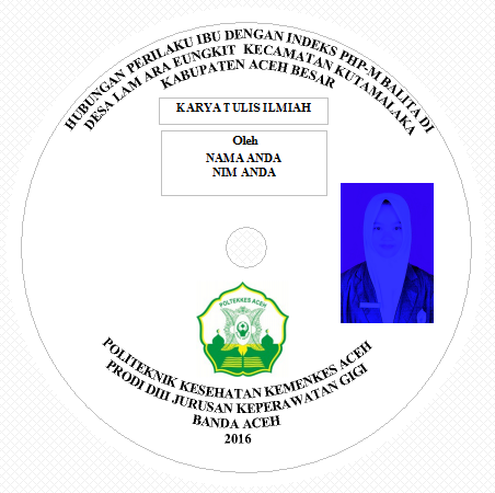 CARA MEMBUAT LABLE CD ATAU COVER CD SENDIRI | IKHLASNYA BERBAGI