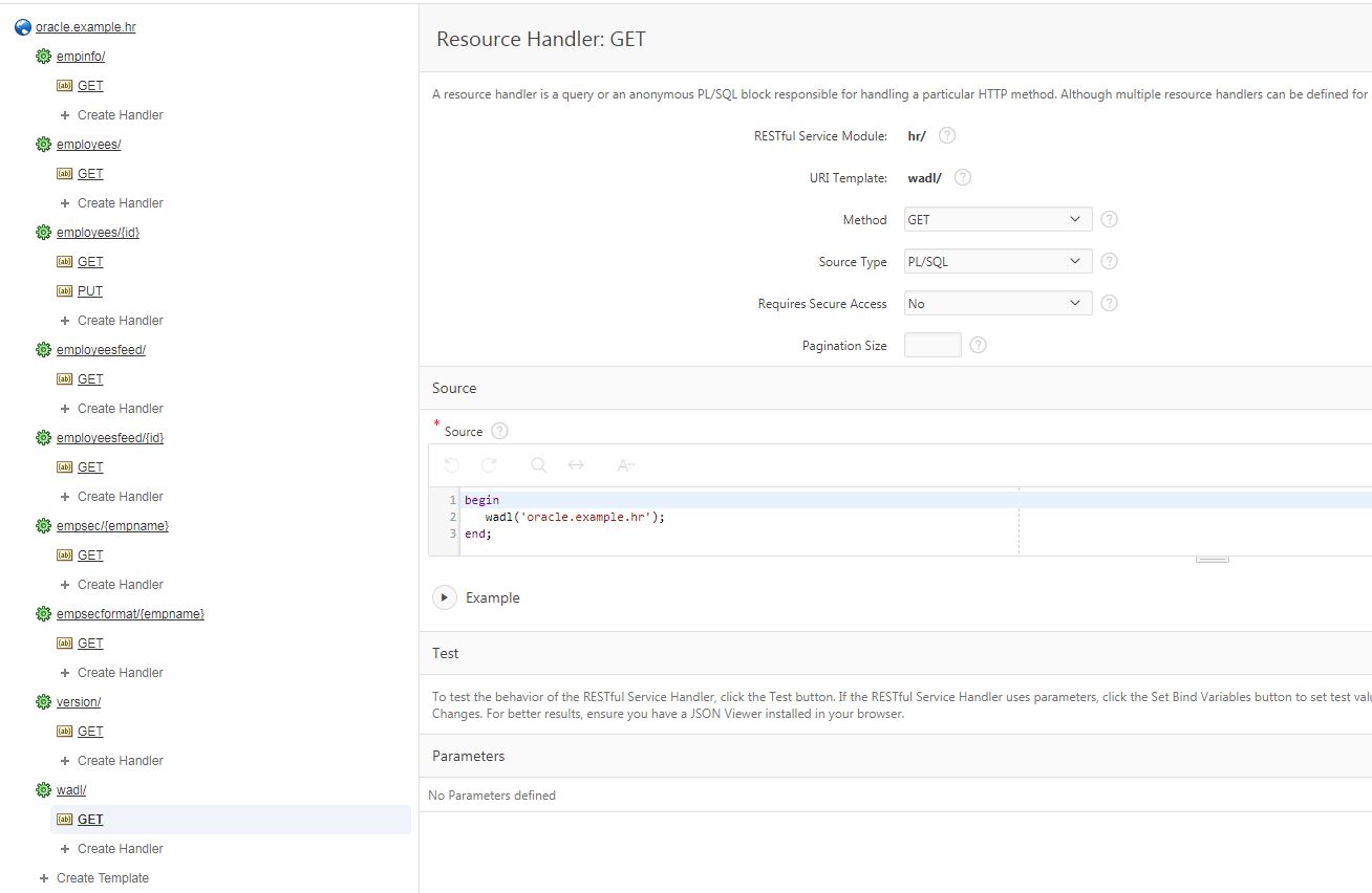 Describing Ords Restful Services Using A Wadl
