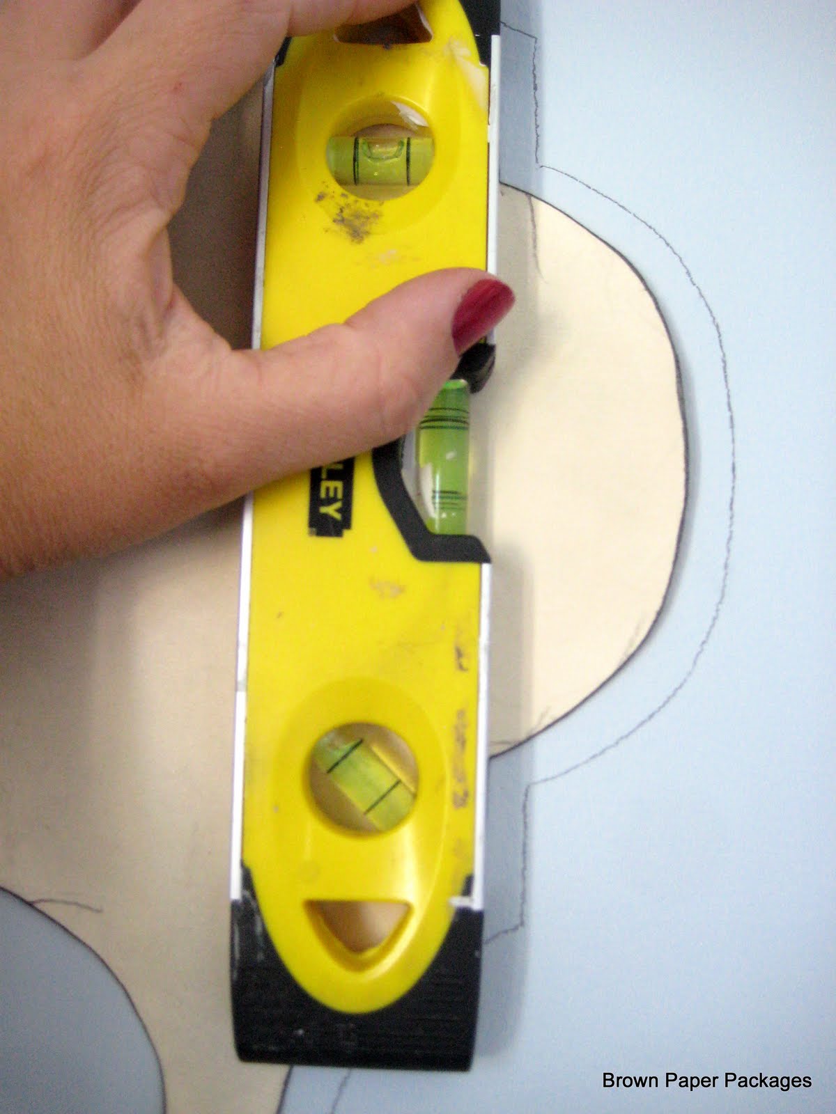 Brown Paper Packages: The Stenciling is DONE!!!