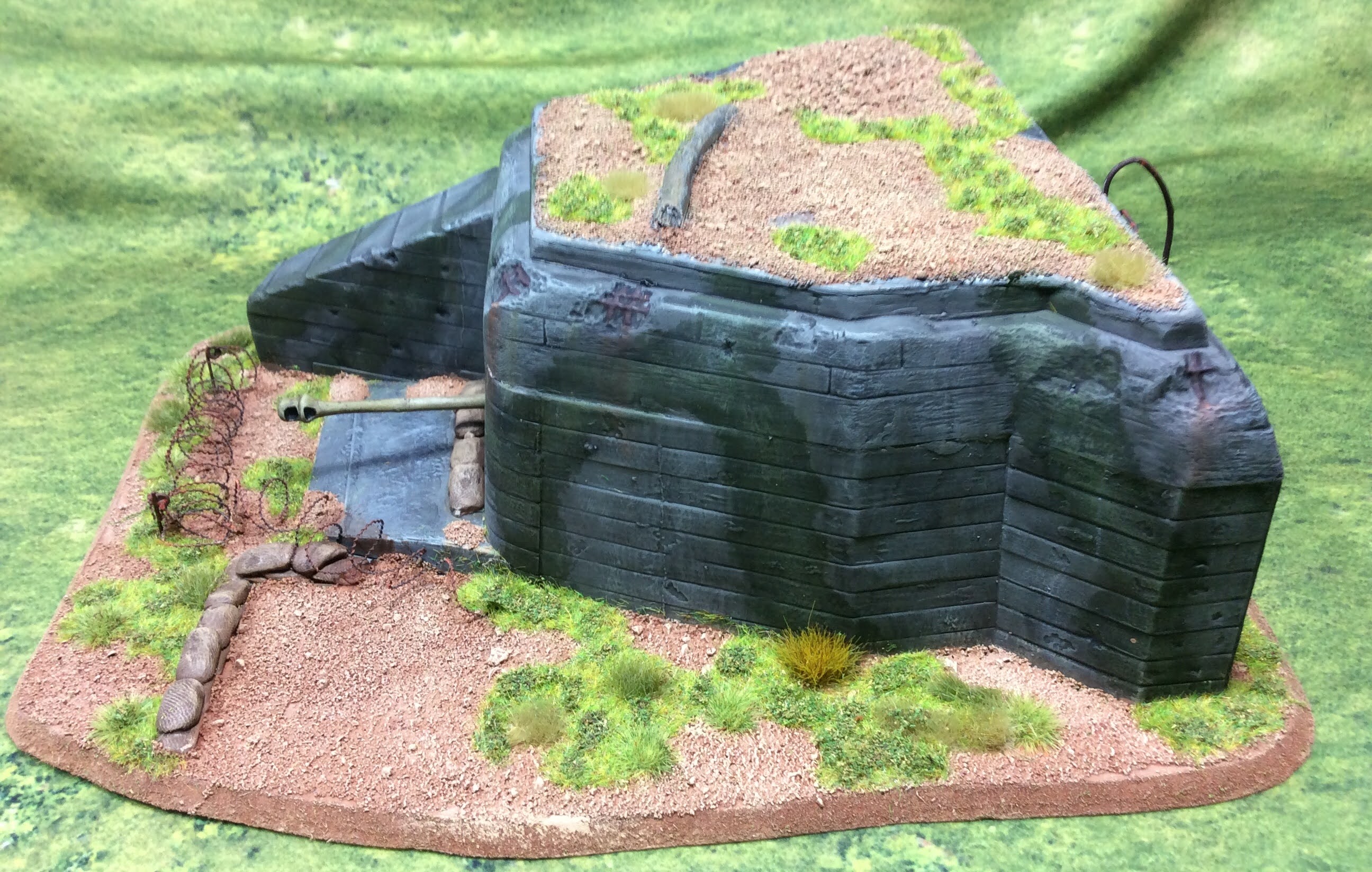 NEWS FROM THE FRONT: Bunker Built