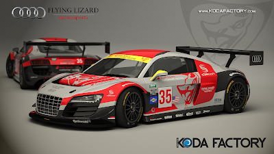 Koda Factory: Flying Lizard Motorsports Audi