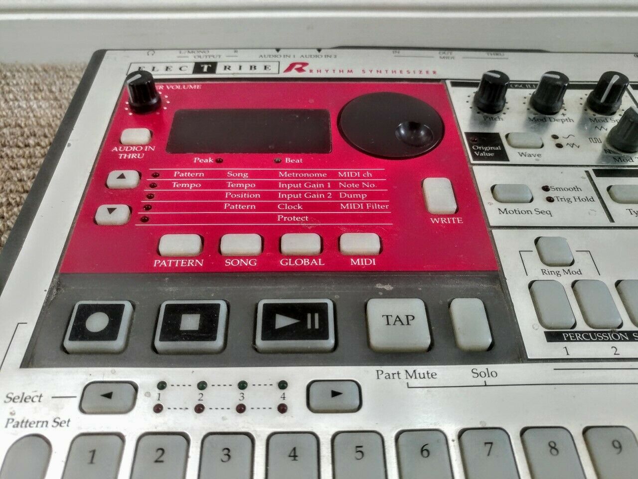 MATRIXSYNTH: Korg Electribe Analog Modeling Drum Machine