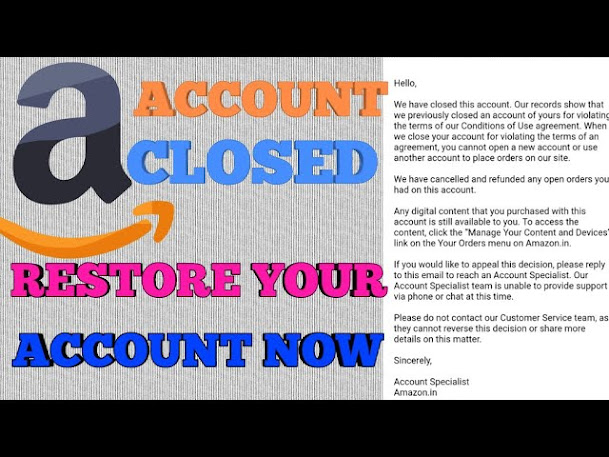 Amazon account suspended: Answers to “why Amazon closed my account” and ...
