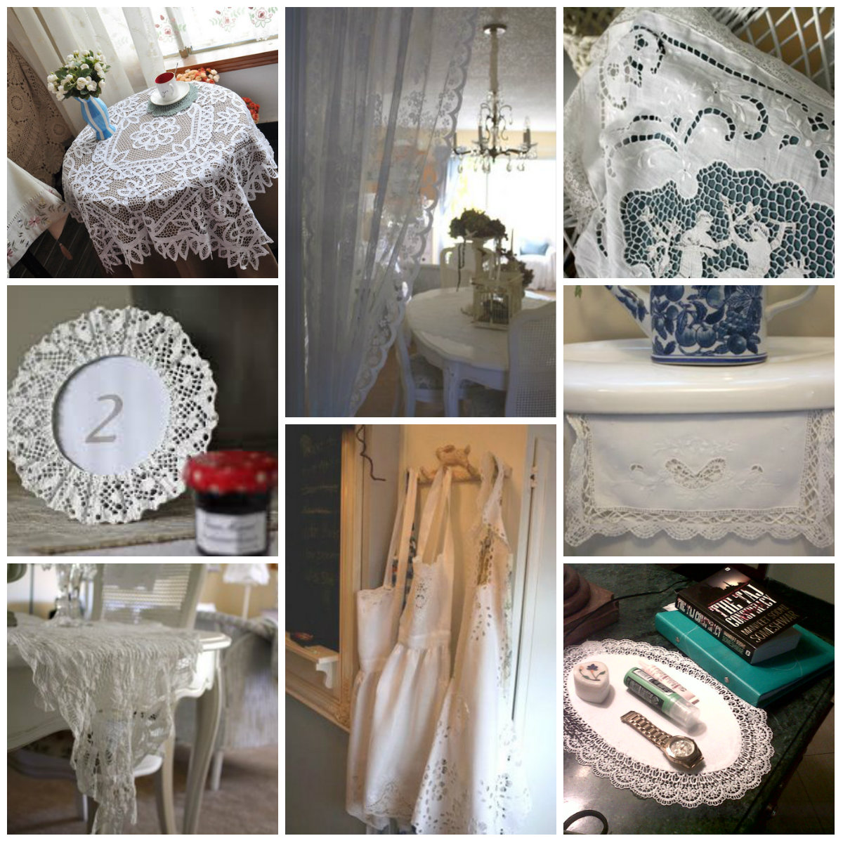 SANCTUM: Decorating with Lace
