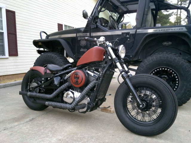 Custom Motorcycles: MODELO: KAWASAKI VULCAN 800 (custom)