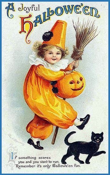 Halloween Postcards : Clapsaddle