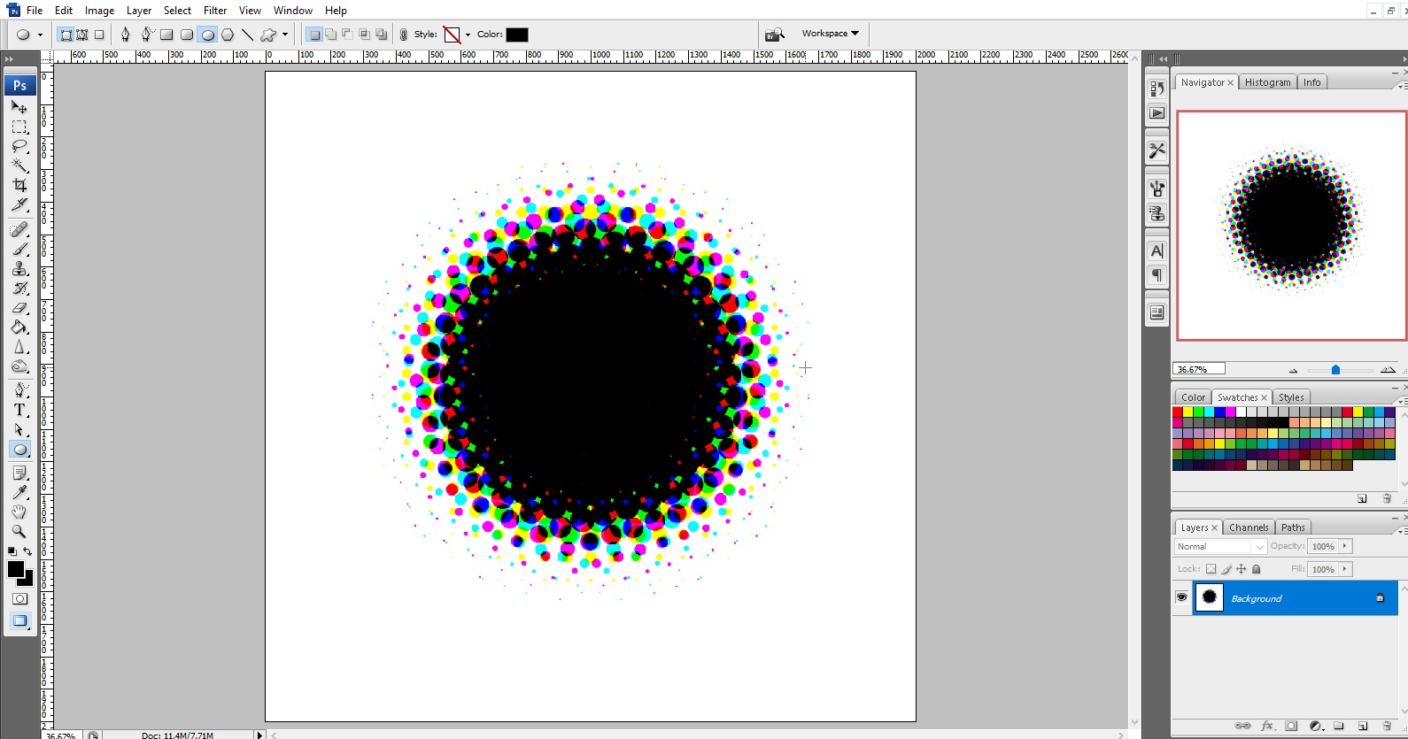 Cara Membuat Efek Lukisan Halftone Splash Effect Photoshop - Riset