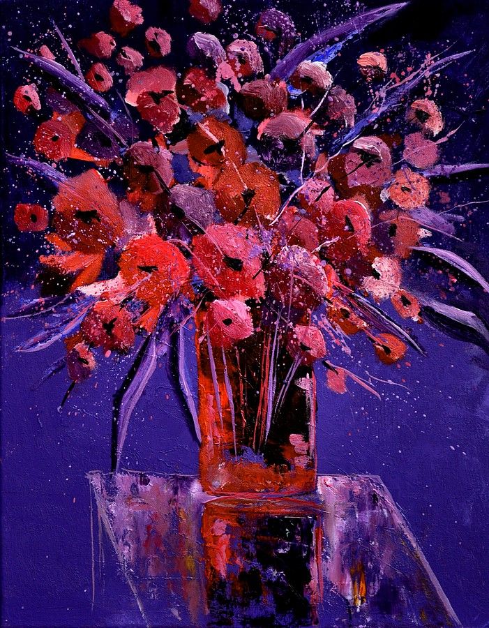 Pol LEDENT ~ flowers | Catherine La Rose ~ The Poet of Painting
