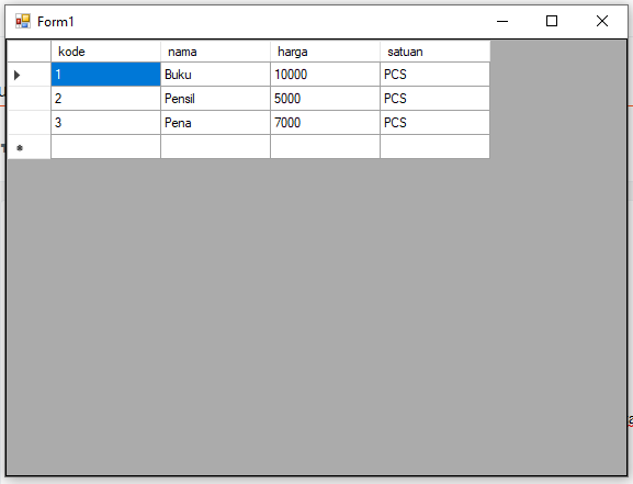 Cara Paling Mudah Membuat Koneksi Database VB.Net - Contoh Aplikasi
