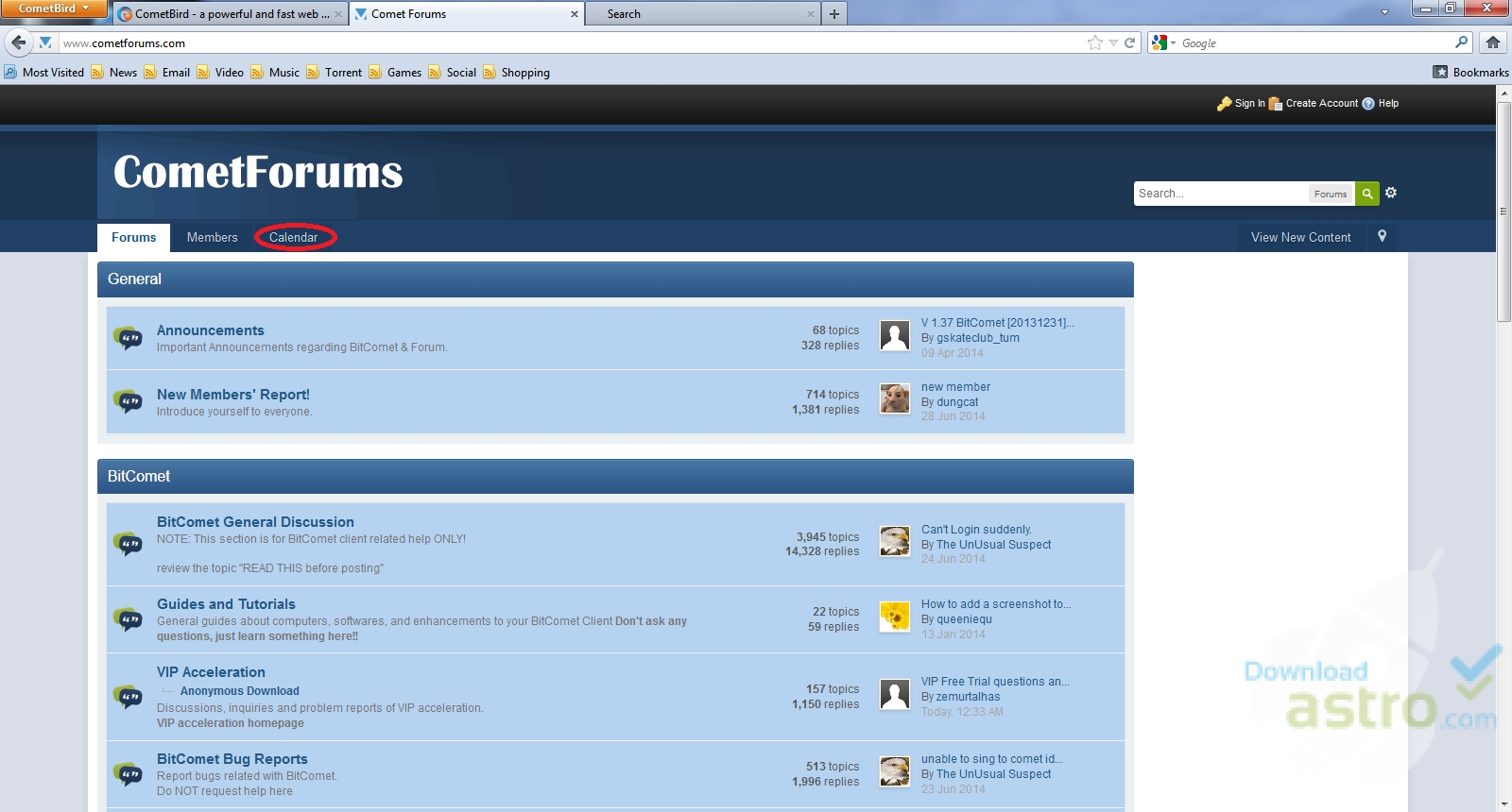 CometBird 11.0 - Navegador web ligero - Proxor: CometBird 11.0 ...