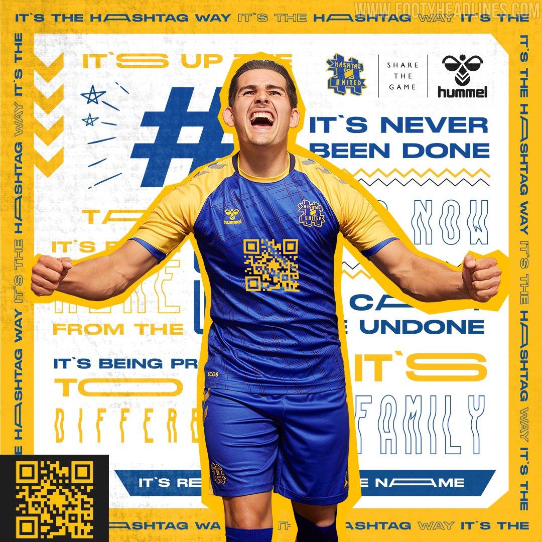 No More Adidas - Hummel Hashtag United 21-22 Home & Away Kits Released ...