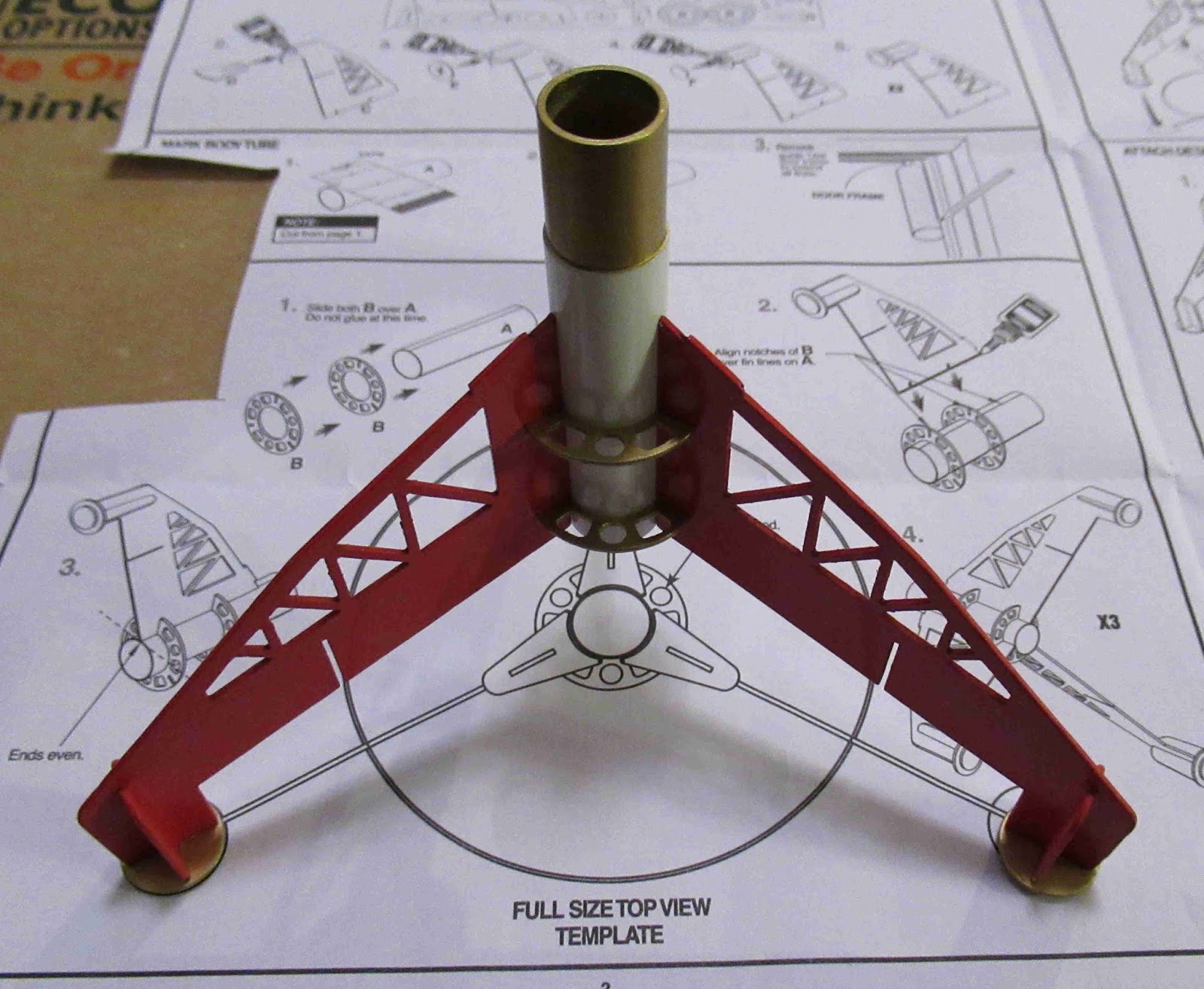 Model Rocket Building: Estes Lunar Scout #7290 Build, Part 7, Assembly