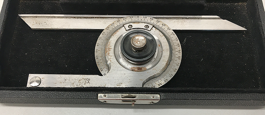 carchaeology: Starrett -- Machinist's Angle Measurement Tool -- BEFORE ...