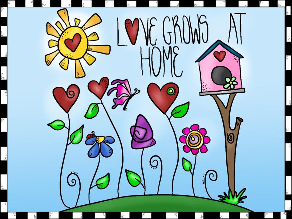 Cre8tive Hands: Love grows at home!!