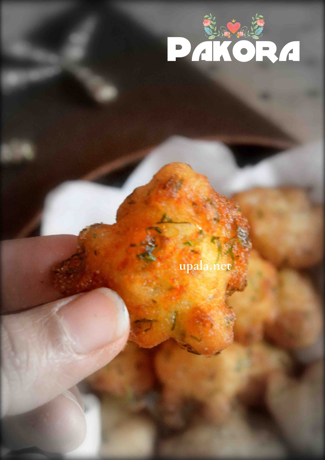 Upala: Pakora/Punugulu/Pakoda from left over Idli/Dosa batter
