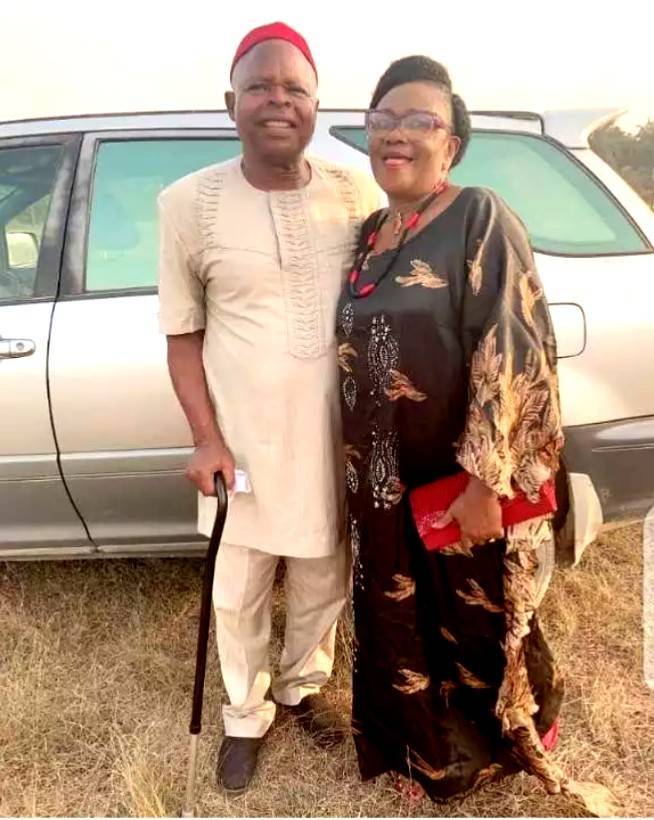 Picture of Zubby Michael parents (Mr and Mrs Egwu, Zubby Michael ...