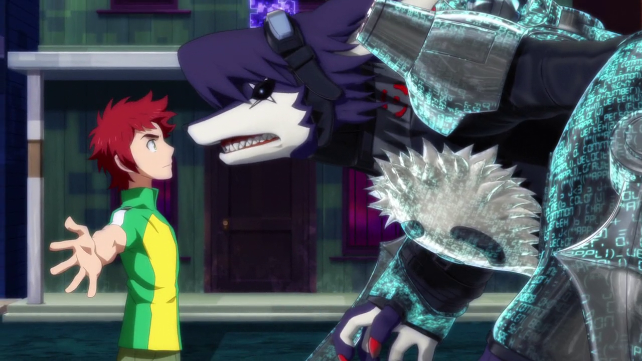 Digimon:SR: Appmon Episode 32: Let's Draw Him Out Together! Offmon the ...