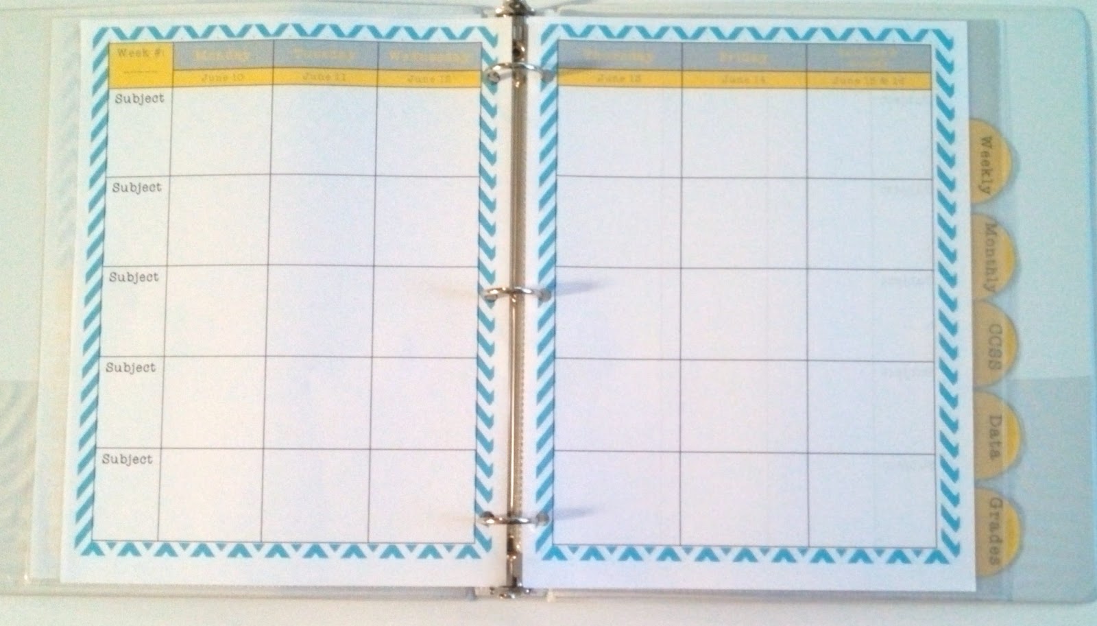 Teach it With Class: The Organized Teacher {Editable Planners}