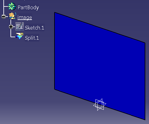 CATIA V5: How to insert a raster graphic into CATIA