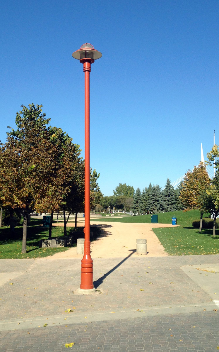 twin city sidewalks: Twin City Lamp Posts #11