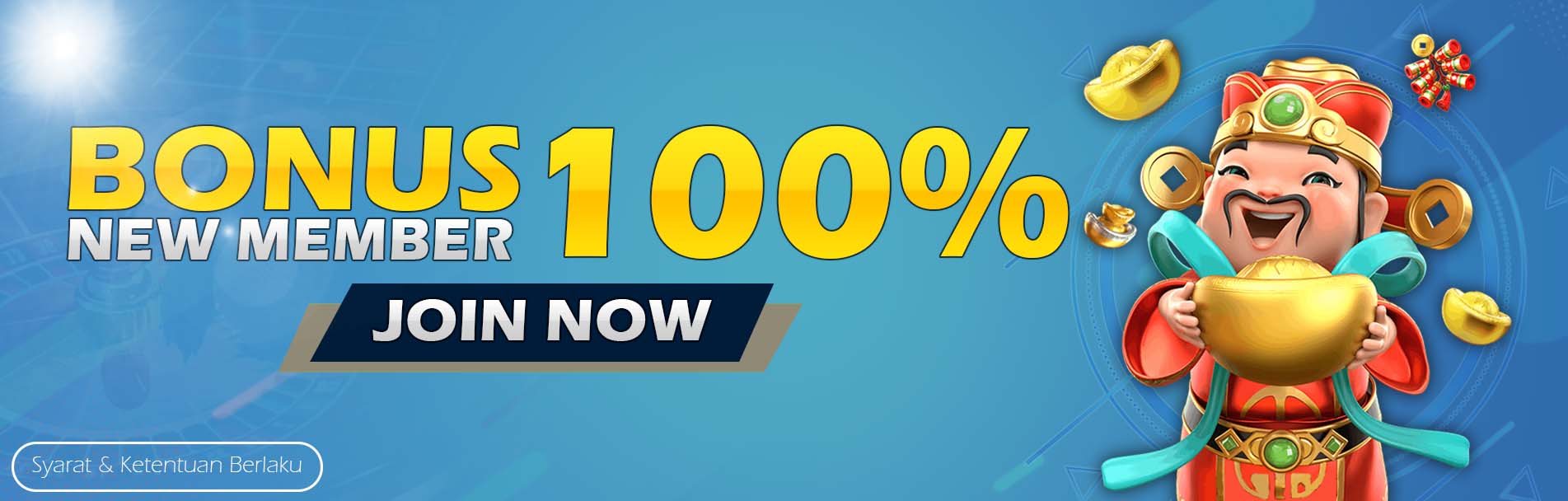 Slot Bonus New Member 100 Di Awal
