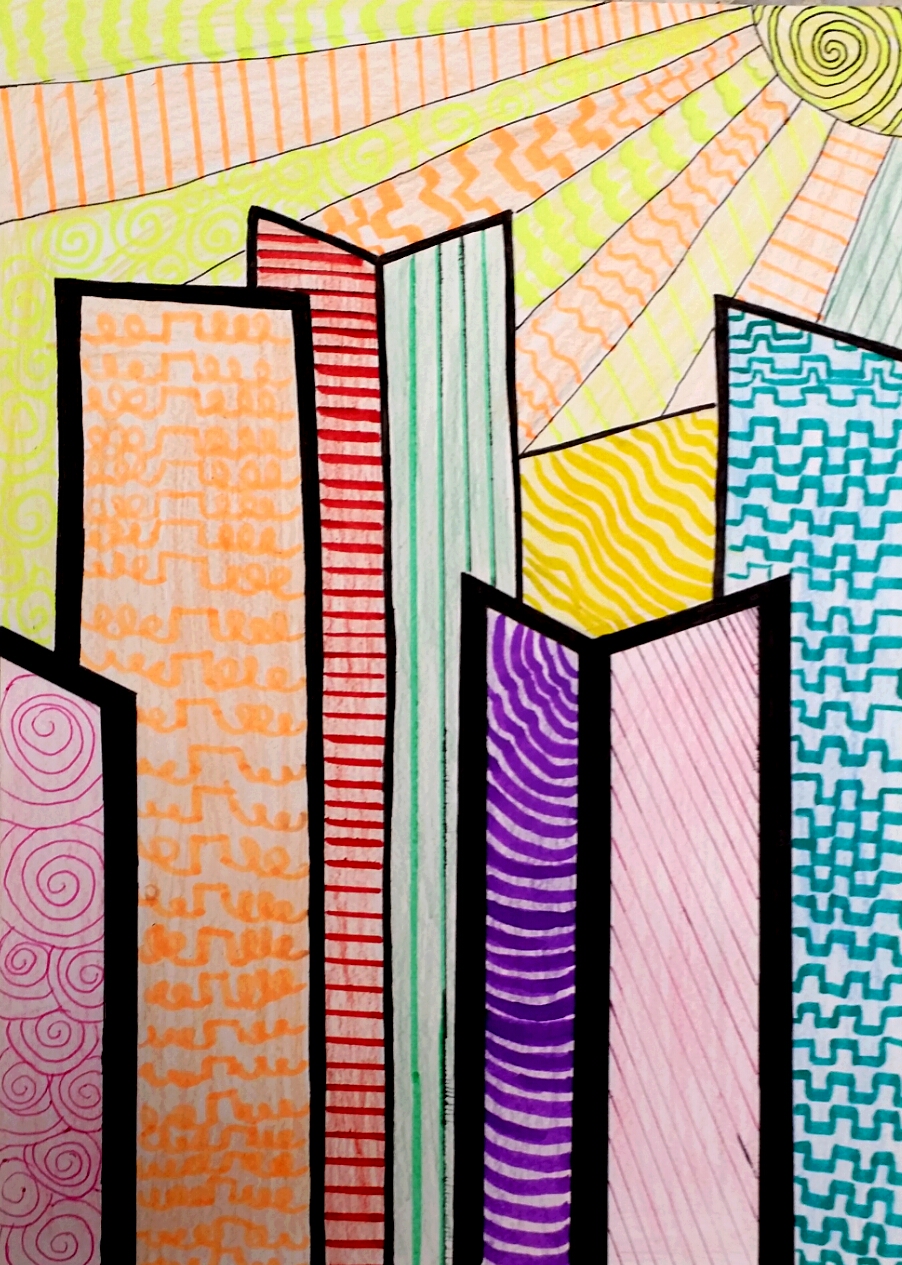 ED PLÁSTICA, VISUAL Y AUDIOVISUAL: ARTE CON LÍNEAS