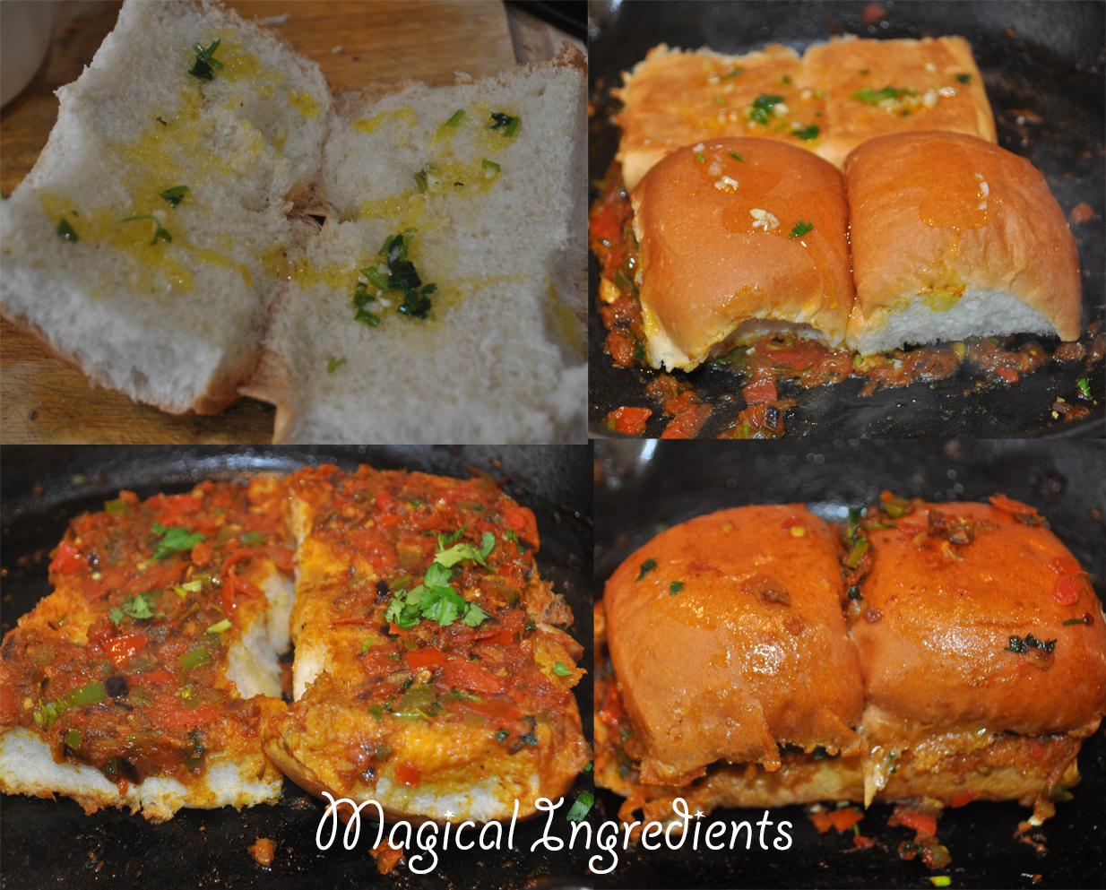 Masala Pav - Magical Ingredients
