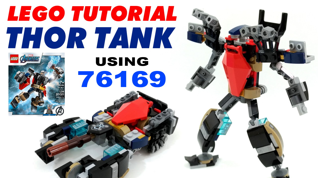 Alanyuppie's LEGO Transformers: Video Tutorial: Transformer Thor Tank ...