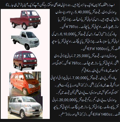Electronic Diary: Faw Mini Truck & Van now in Pakistan under Al-Haj ...
